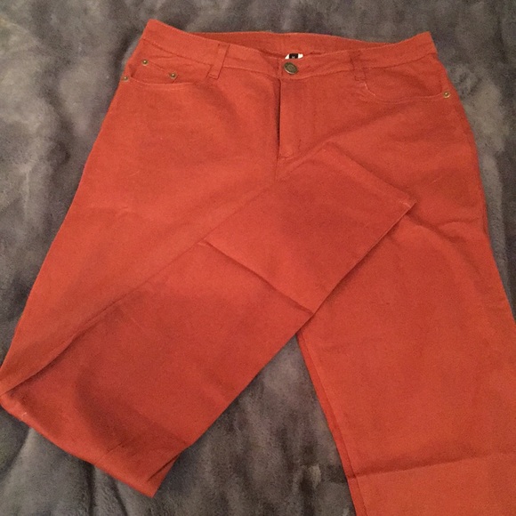 Pants & Jumpsuits | Rust Colored Skinny Jeans | Poshmark